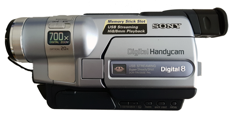 Digital8 Camcorder - analoge Hi8 und Video 8 Aufnahmen wiedergeben