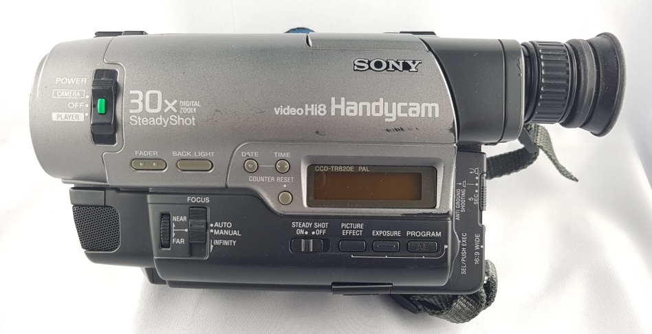 Abspielgerät leihen Hi8, Video 8 Camcorder mieten - Galfe Medienproduktion