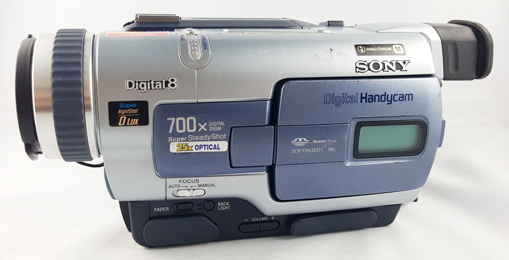 Abspielgerät leihen Hi8, Video 8 Camcorder mieten - Galfe Medienproduktion